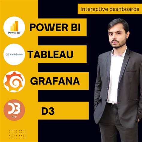 Create Data Visualizations With D3 Power Bi Tableau Grafana Dashboards By Haseebkohli1 Fiverr