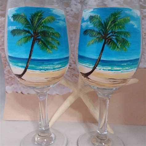 Tree Wine Glasses Etsy