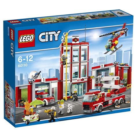 Конструктор LEGO City Fire Пожарная часть (60110) купить по цене 8499 ...