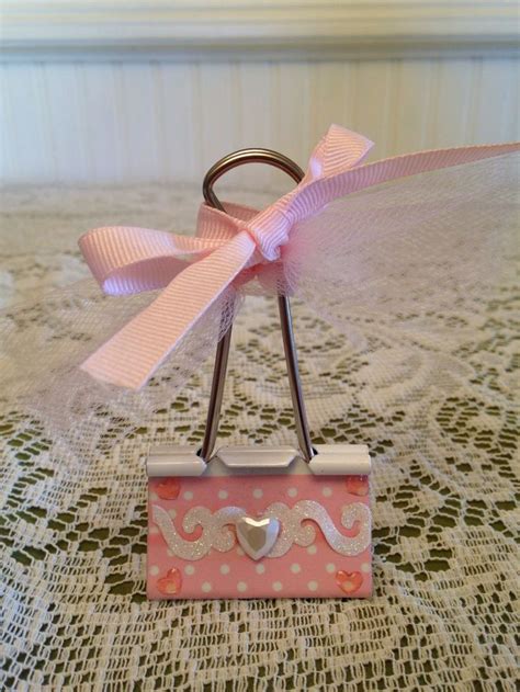 You Have To Admitthis Pink And Prissy Binder Clipis Stinkin Cute