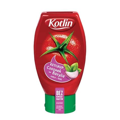 Ketchup Czosnek Bazylia Kotlin 450g Polski Sklep W Norwegii