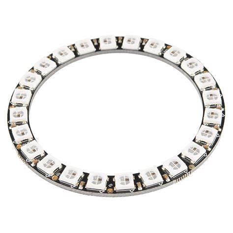 【雕爷学编程】arduino动手做（124） 24位ws2812环形灯板 Makelog造物记