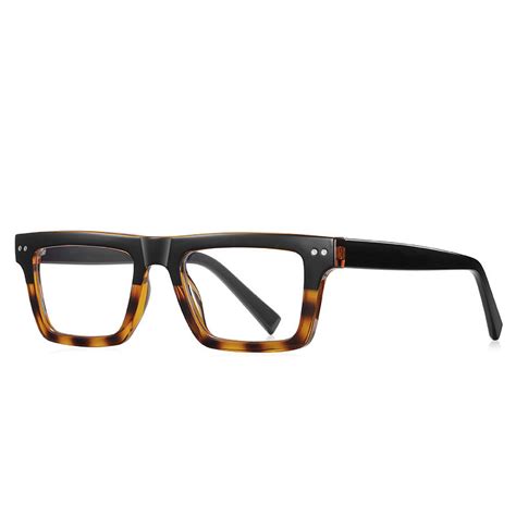 Felipe Tr90 Vintage Square Glasses Frame Muhoo