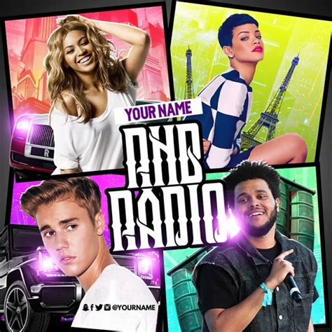 Mixtape Template Rnb Radio 26 Mixtape Psd
