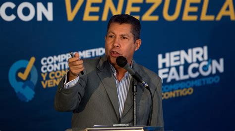 Henri Falcón Promete Abrir La Industria Petrolera Del País De Ganar