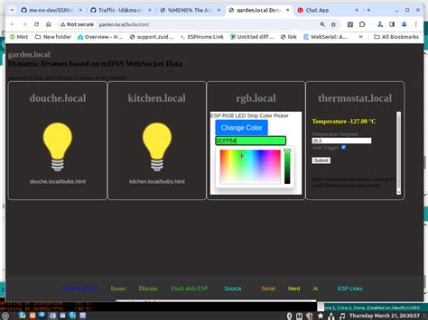 Mdns Auto List All Devicewebservers In Local Network Resp8266