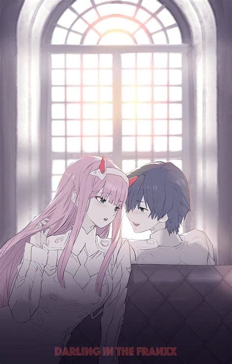 Zero Two X Hiro Relaxing Together R Darlinginthefranxx