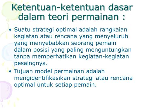 PPT Tugas Kelompok 8 GAME THEORY PowerPoint Presentation Free