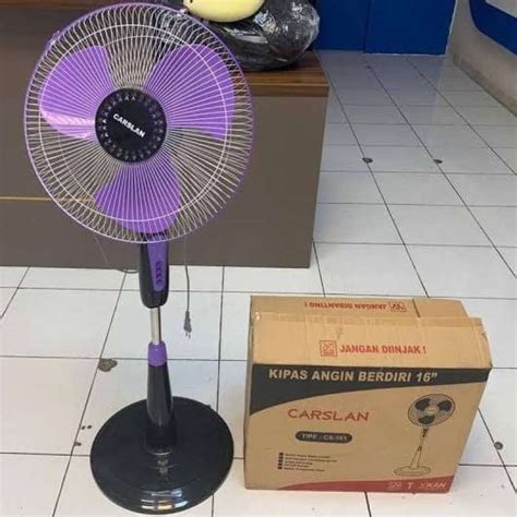 Jual Kipas Angin Berdiri Stand Fan Murah Merk Carslan 16 Inch Cs 161