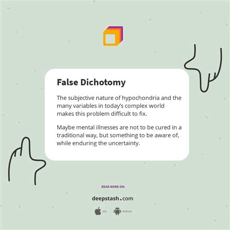 False Dichotomy Deepstash