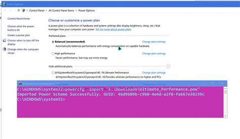 add or remove ultimate performance power plan in windows 10 tutorials