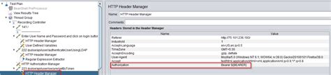 How To Pass Values In Header Manager In All Subsequent Request Using