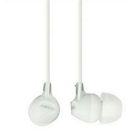 Fone De Ouvido Sony Mdr Ex15 Intra Auricular Branco Em Promoção Na