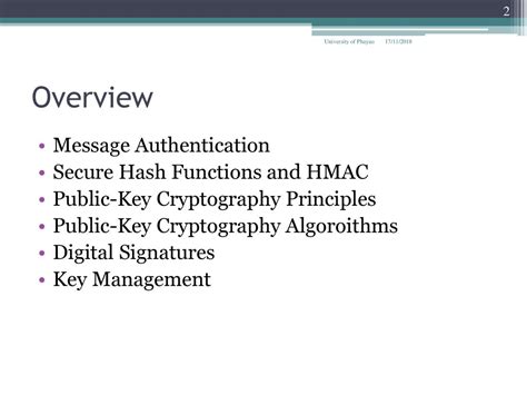 Chapter 3 Public-Key Cryptography and Message Authentication - ppt ดาวน์โหลด