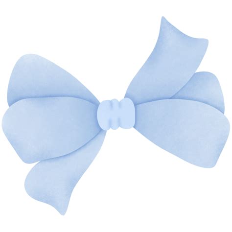 Small Blue Bow 49128886 Png