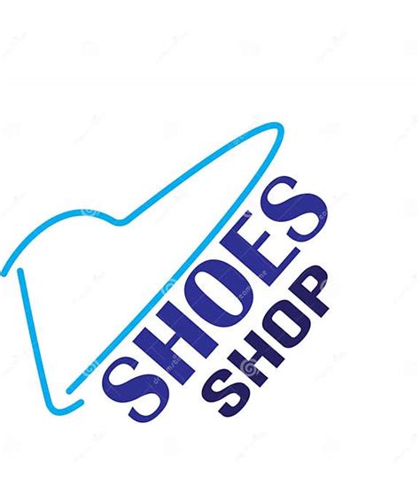 Archivo Vectorial Del Logotipo De La Tienda De Zapatos Simple Y Moderno