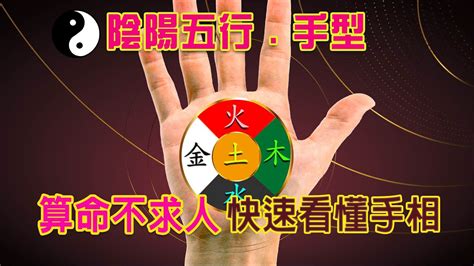 【算命不求人】快速看懂手相 三十二陰陽五行，手型oriental Palmistry Hand Youtube