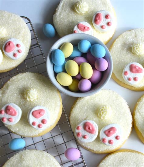 Easter Bunny Bum Cookies The Squeaky Mixer