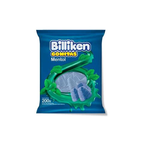 Gomitas Billiken Mentol X 200 Gr Disco