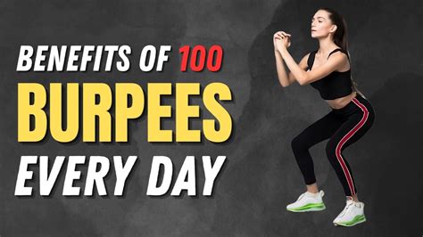 What Happens To Your Body When You Do 100 Burpees Every Day YouTube