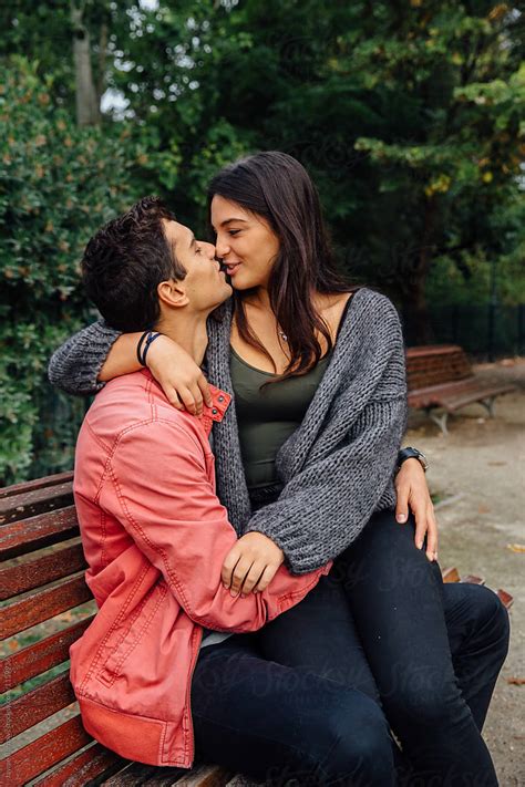 She Sits In His Lap By Stocksy Contributor Jayme Burrows Stocksy