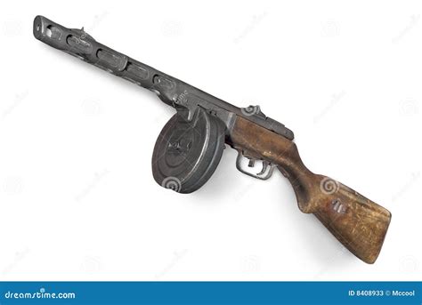 Famous Soviet Ussr Submachine Gun Stock Image Image Of Shoot Ussr