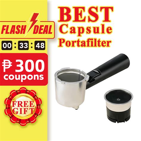 Lahome Coffee Machine Handle Capsule Portafilter Nespresso Capsule Size