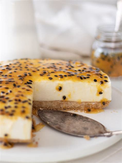 Passionfruit Cheesecake Recipes By Carina