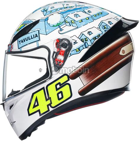 Agv K1 S Rossi Winter Test 2017 Full Face Helmet Motoinde