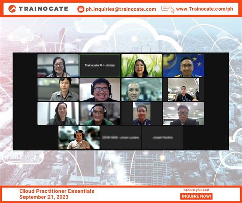 Trainocate Philippines On Linkedin Amazonwebservices Cloudtechnology