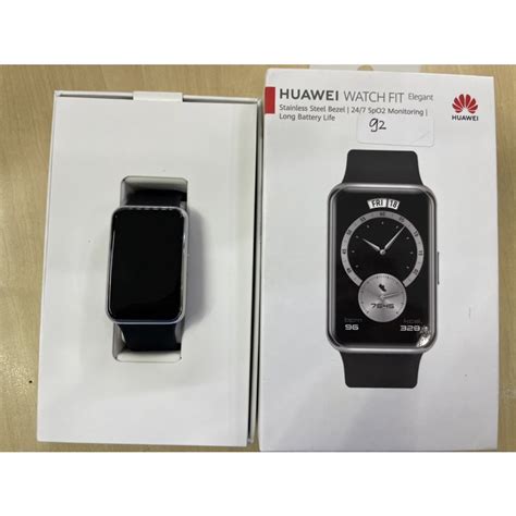 Jual Huawei Watch Fit Elegant Mulus Lengkap Shopee Indonesia