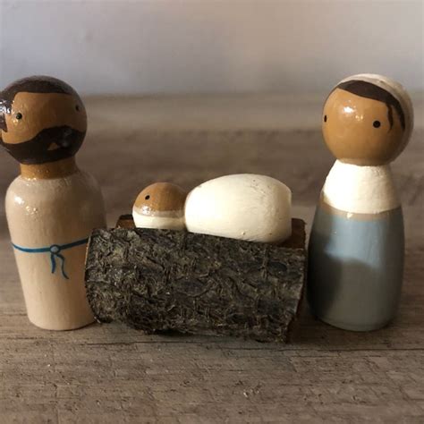 Ready To Ship Easter Peg Dolls Countdown To Christ Easter Set