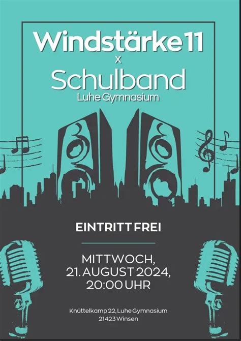 Konzertabend Luhe Gymnasium In Winsen Luhe