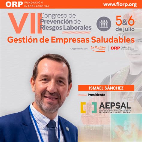 Orp 7º Congreso En Prevención De Riesgos Laborales Aepsal