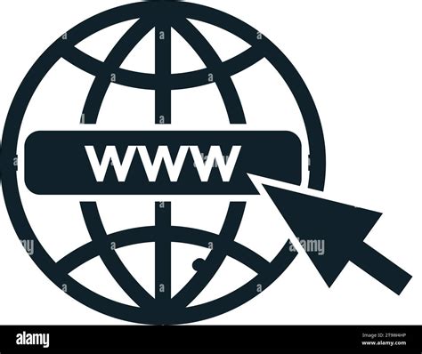 Internet Symbol Go To Web Icon Icon Web Click Icon Globe And