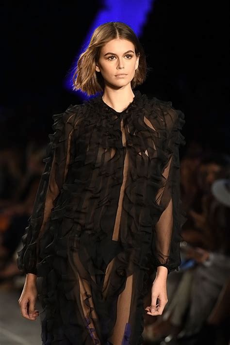 Kaia Gerber Nude Leaked Pics Topless On The Runway And Porn