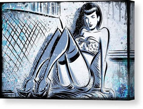 Bettie Page Pop Art