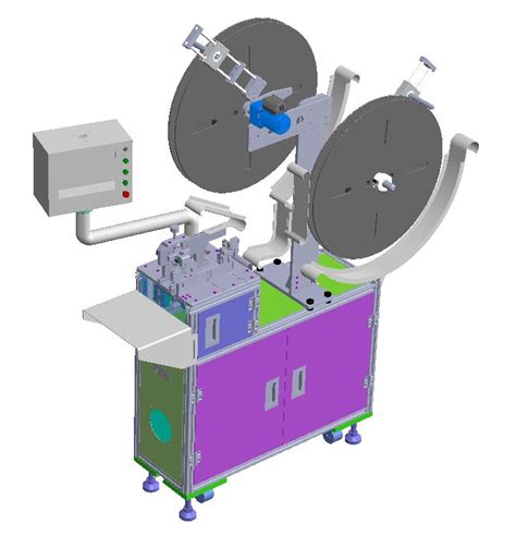 自动四联裁切机 SOLIDWORKS 2017 模型图纸下载 懒石网
