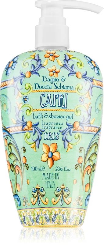 Le Maioliche Capri Iris Shower Foam For The Bath Notino Co Uk