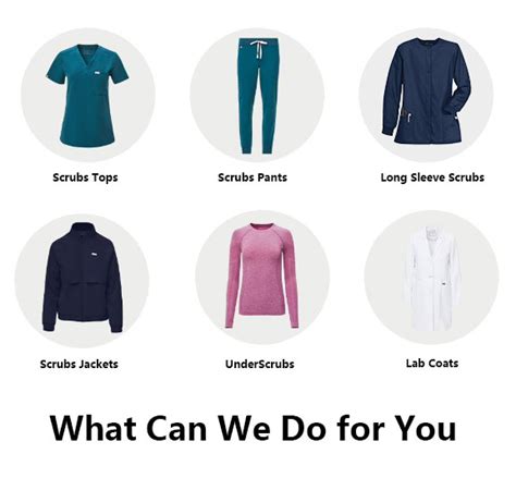 Wholesale Clinic Nurse Workwear Solid Nursing Scrubs