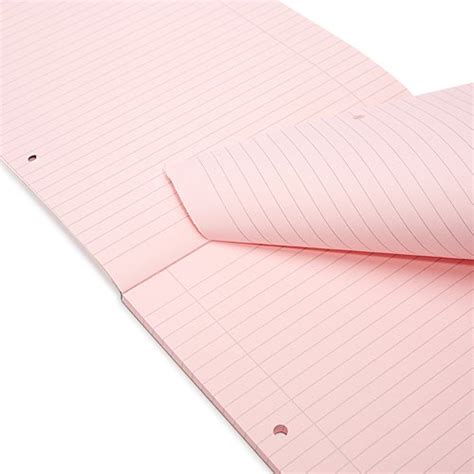 Rhino A4 Special Refill Pad 50 Leaf Feint Ruled 8mm With Margin Pink