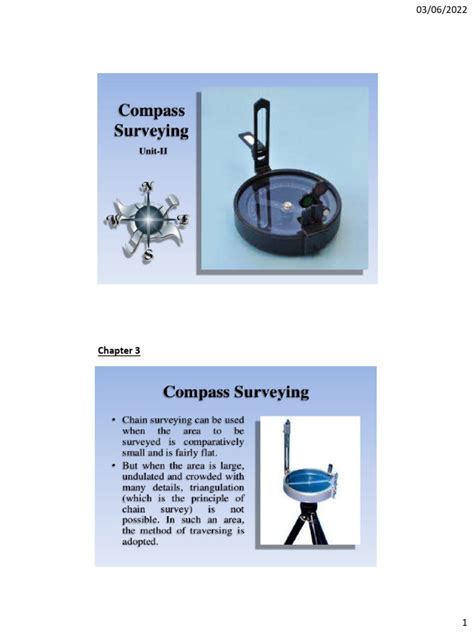 Full Concept Of Compass Surveying With Numerical Pdf Angle Compass
