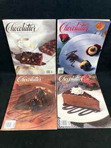 Chocolatier Magazine For Sale Ebay