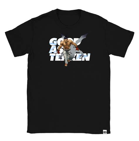 Tekken Good Ass Tekken Kazuya T Shirt Black 100 Merch