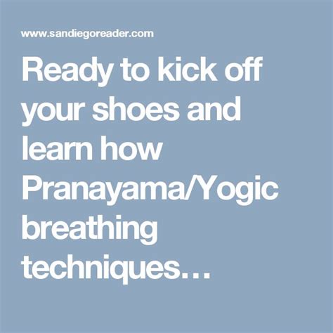 Pranayamayogic Breathing Techniques Learn The Art Of Deep Breathing