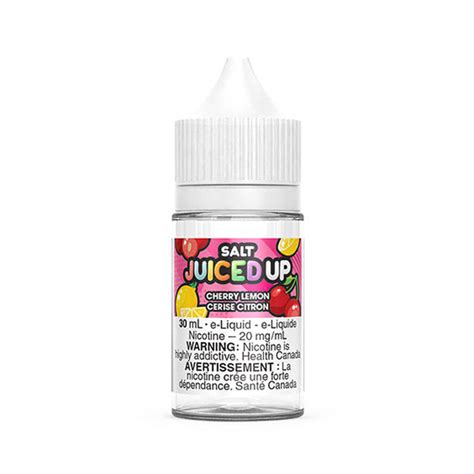 Cherry Lemon Salt Juiced Up E Liquid 30ml Vapeloft