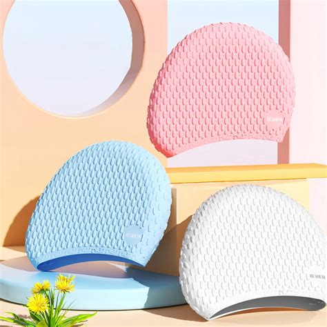 Gorro De Ba O De Burbujas Para Adultos Gorros De Nataci N De Silicona
