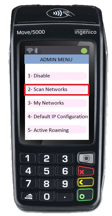 Activating A Move5000 Terminal