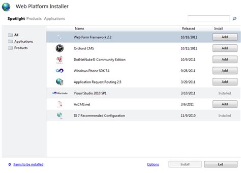 Archive Installing Mojoportal Using The Web Platform Installer