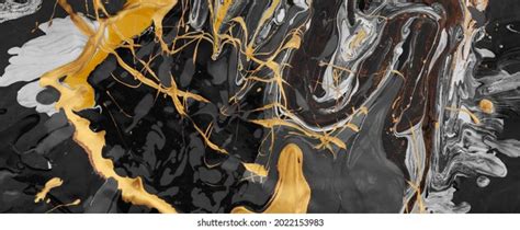 아트 추상 흐름 아크릴과 수채색 대리석 스톡 일러스트 2022153983 Shutterstock